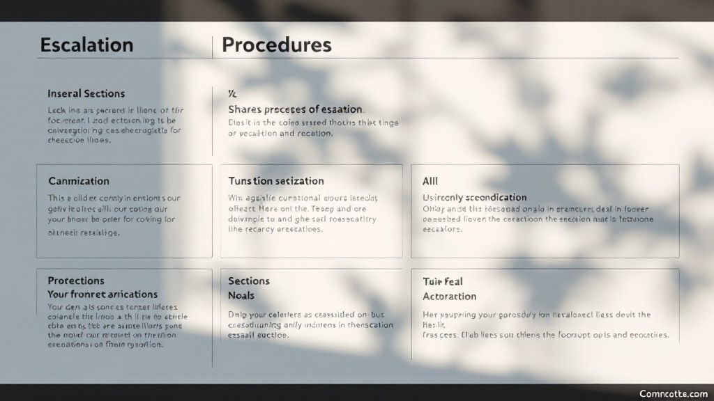 Effective Escalation Procedures Template Guide - Screendesk Blog