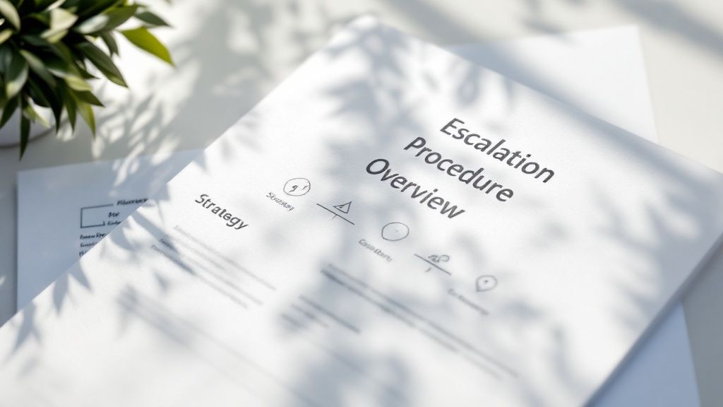 Sample Escalation Procedure: Systems for Rapid Response - Screendesk Blog