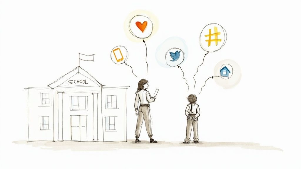 2025: 8 Ways Social Media for Schools Elevate Learning | MarCom Society ...